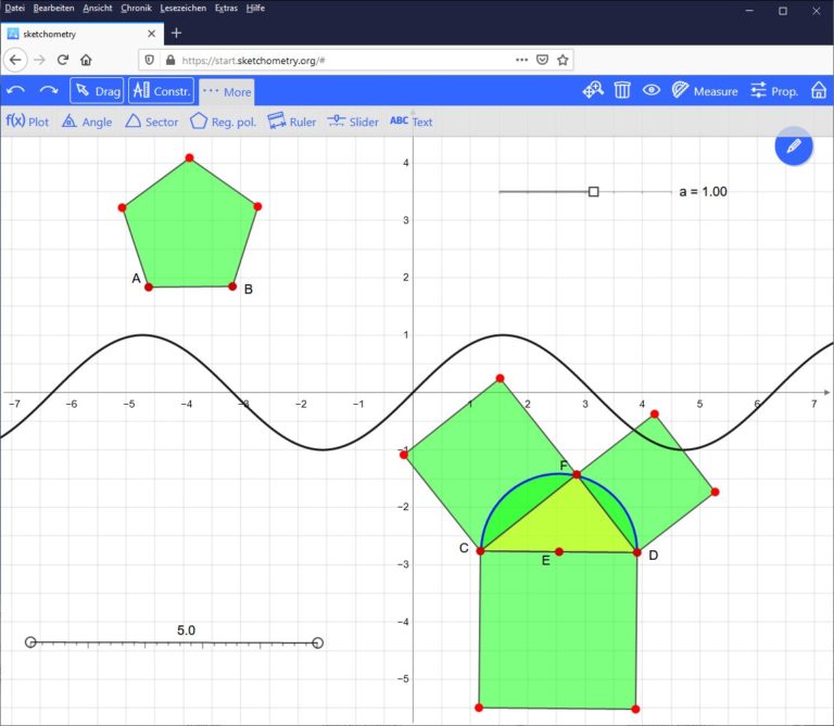 sketchometry - interaktives Skizzenwerkzeug - DigiTools.app