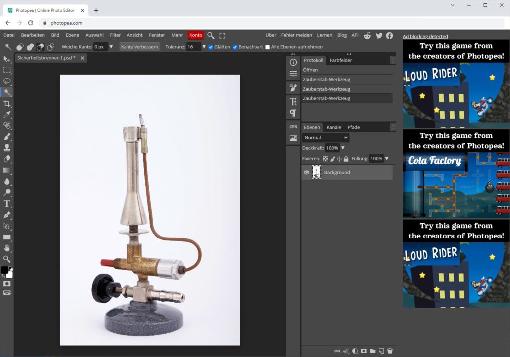 Photopea - Bildbearbeitung - DigiTools.app